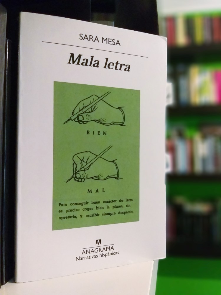 MALA LETRA – SARA MESA – Alberto Revidiego